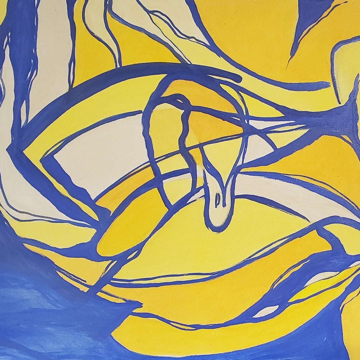 Swan oil painting on canvas Hand-Painted Swan Oil Painting on Canvas ...